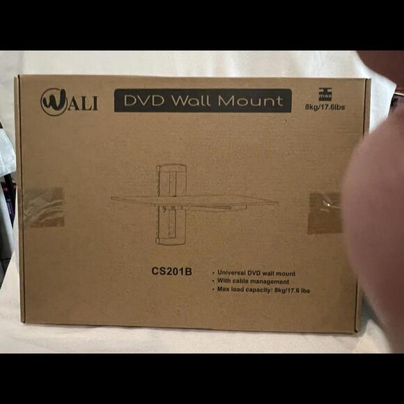 Other | New Wali Cs21b Black Universal Dvd Dvr Vcr Wall Mount | Poshmark